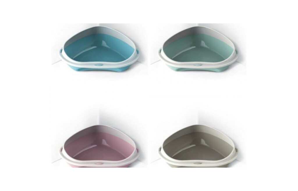 Котешка тоалетна ъглова SHUTTLE CORNER Georplast - Зоомаг.бг